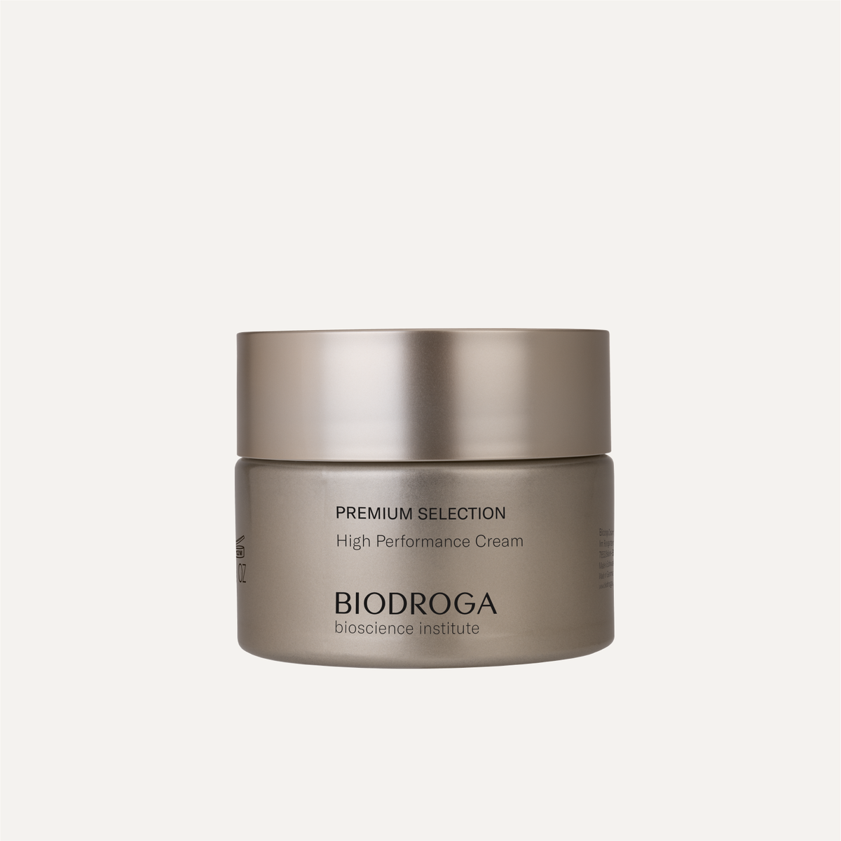High Performance Cream | Biodroga UK